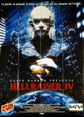 affiche du film HELLRAISER 4 120x160 cm | eBay