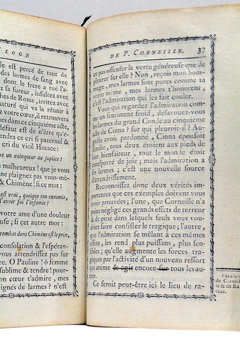 Éloge de Pierre CORNEILLE Prix d'Eloquence Duc d'Harcourt ROUEN 1768 | eBay