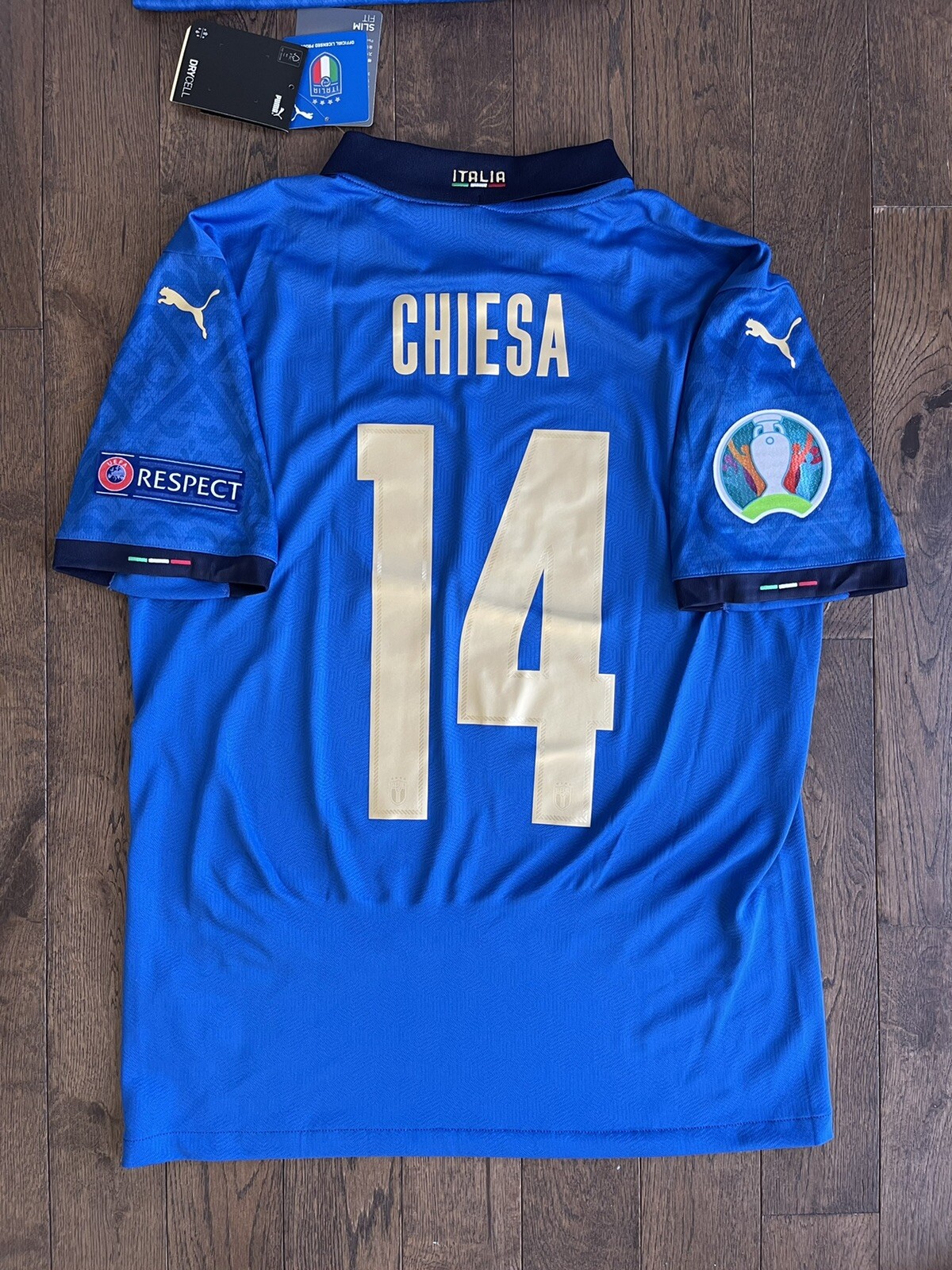 ITALY PUMA AUTHENTIC HOME JERSEY EURO 2020 BOXSET Size M In stock | eBay