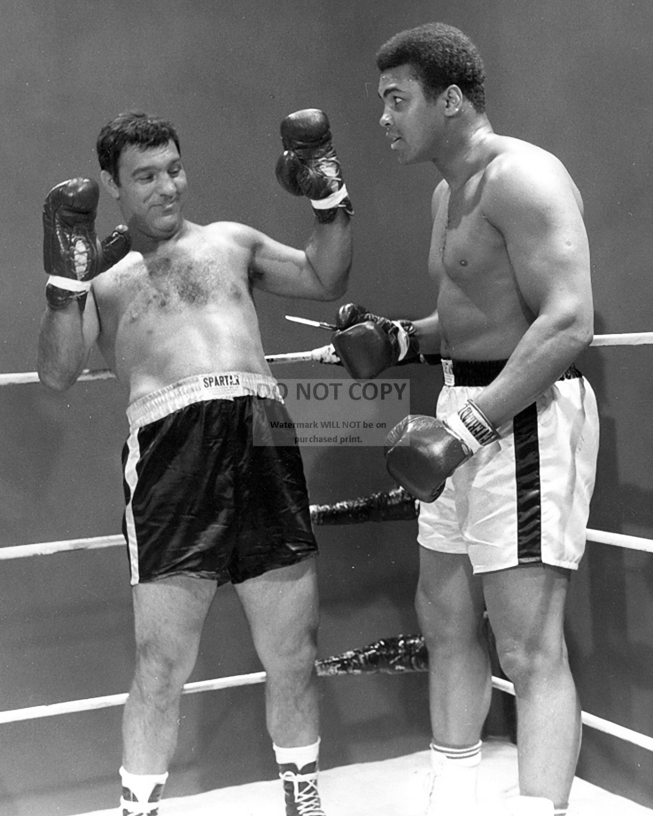 ROCKY MARCIANO AND MUHAMMAD ALI BOXING LEGENDS - 8X10 SPORTS PHOTO ...