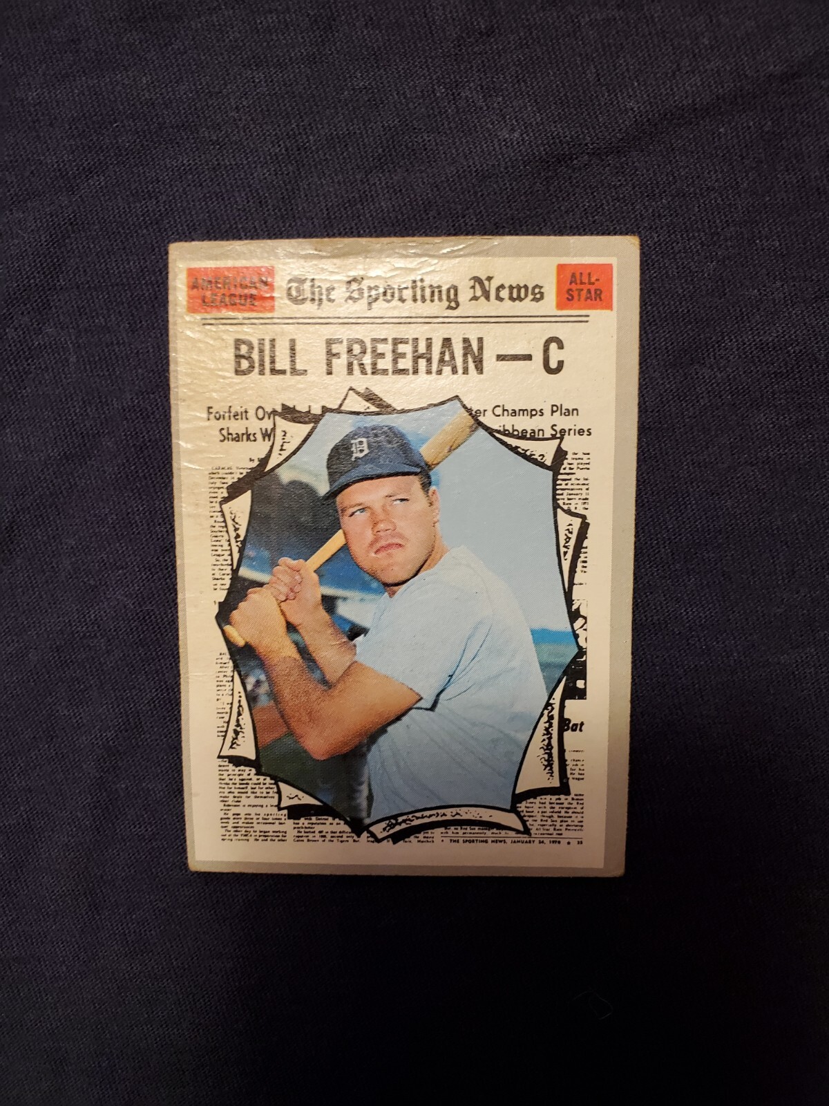 1970 Topps - #465 Bill Freehan THE SPORTING NEWS ALL STAR | eBay