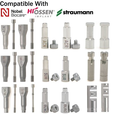 Dental Scan Body Analog 3D Analog fits Nobel Active Hiossen Osstem ITI ...