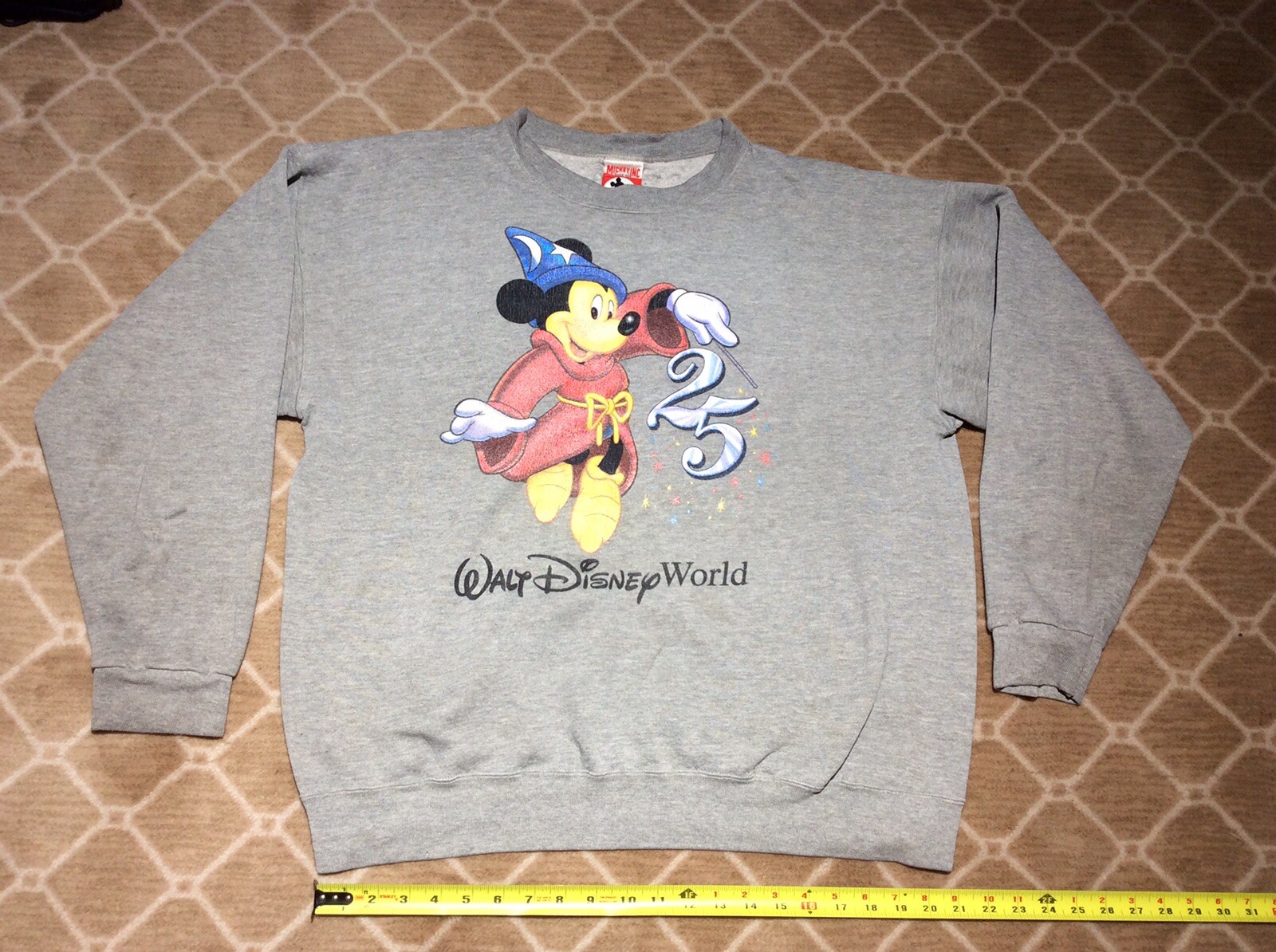 Mickey Mouse 25 Years Walt Disney World Sweater XXL D… - Gem