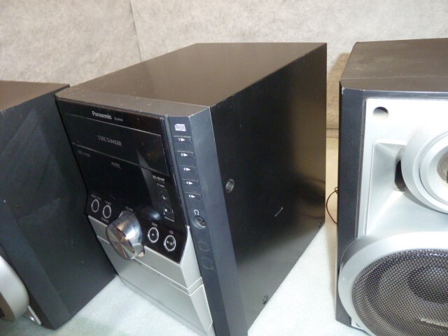 PANASONIC SA-AK450 5 CD/MP3/Cassette CHANGER Mini am/fm/xm STEREO ...
