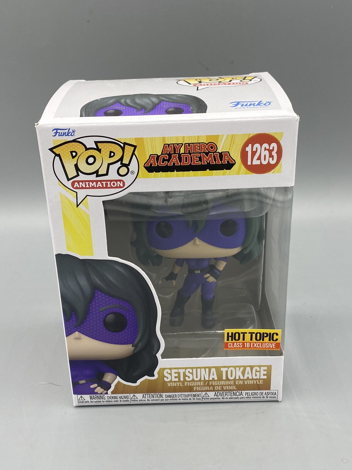 Funko Pop! Setsuna Tokage #1263 - My Hero Academia Class 1B - Hot Topic ...