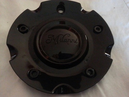 Milanni Mach 5 Wheel Center Cap 359-CAP LG0809-27 New Black Rim Middle ...