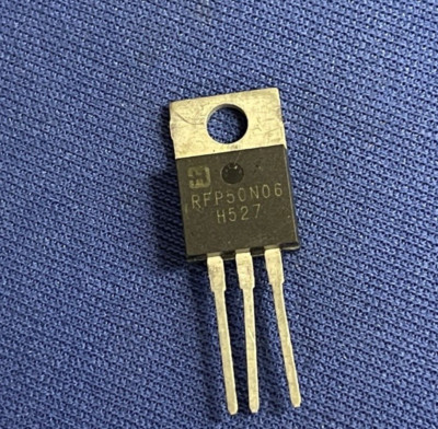 RFP50N06 HARRIS N-Channel Power MOSFET TO-220 PKG! LAST ONE | eBay