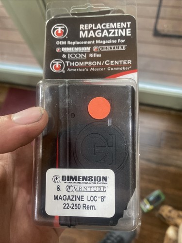 Thompson Center 3 Round Magazine 22-250 OEM Dimension & Venture | eBay