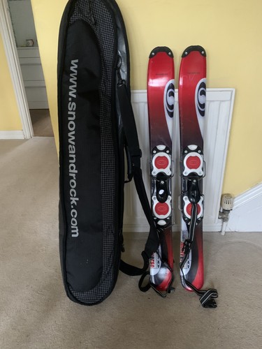 Salomon Mini Verse Red Trick-Skis/Snow Blades - L90 R6 SC 100 80 90 ...