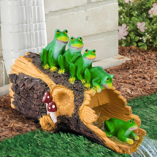 Funny Frog Gutter Downspout Extender Statue, Garden Animal Decor Gutter ...