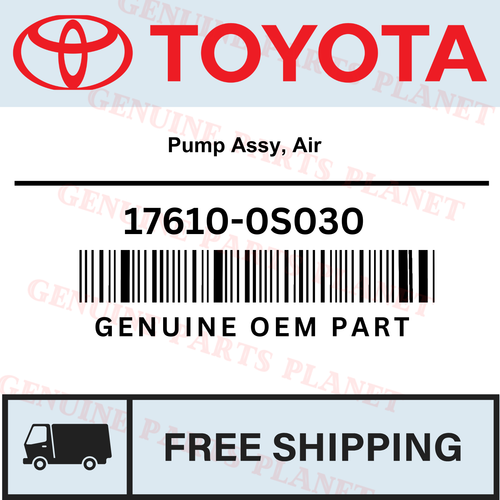 OEM GENUINE TOYOTA SEQUOIA 2011-2022 Pump Assy, Air - 17610-0S030 | eBay