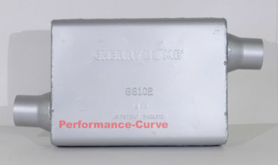 Cherry Bomb Vortex Performance Muffler - 2.5" Offset / Offset - 88102CB ...