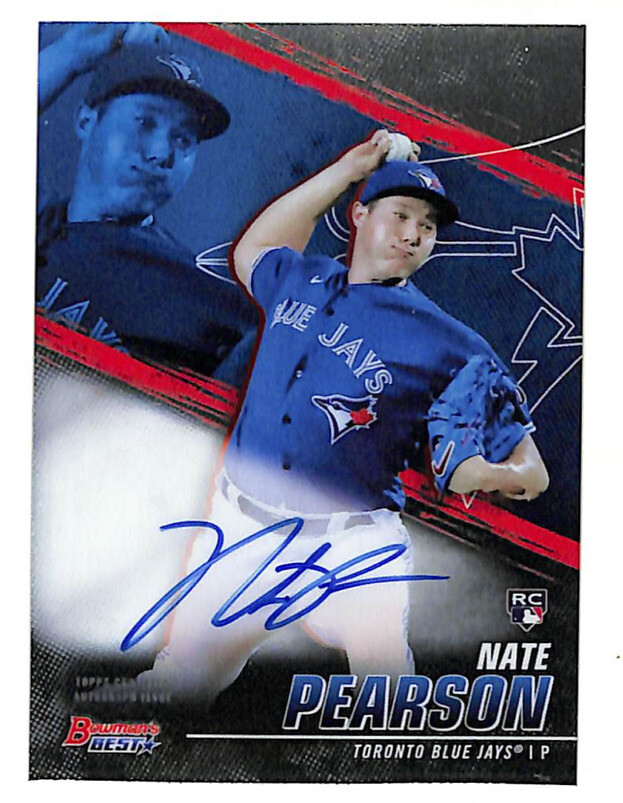 2021 Bowman’s Best Nate Pearson auto autograph rookie card Blue Jays | eBay