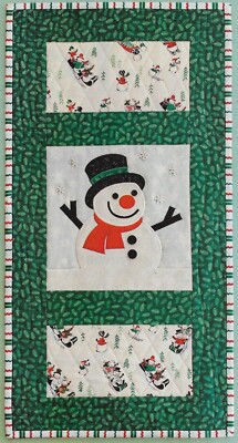 Chilly Willy Snowman Wall Quilt quilting pattern instructions | eBay