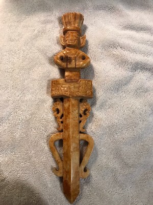 Jade Carving Dagger - Very Unique | eBay