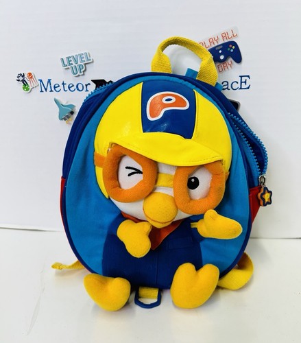 Pororo Backpack Kids Backpack Pororo The Little Penguin Toddler Blue | eBay