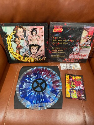 X-MEN Mind Games FILLED vinyl record Sega 32X Xmen Marvel JESPER KYD ...