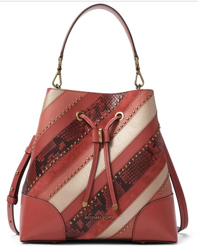 Michael Kors Mercer Gallery Medium Convertible Bucket Shoulder ...