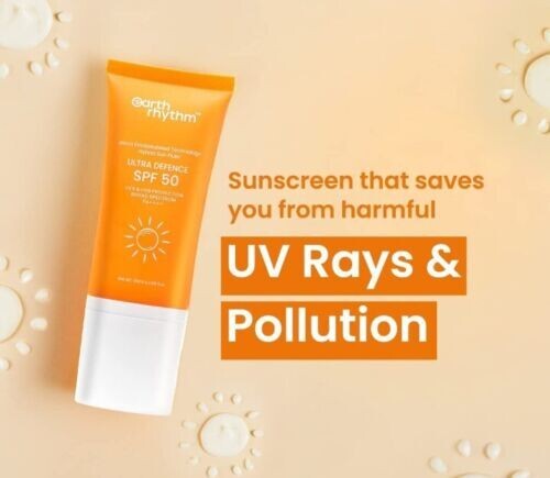 Earth Rhythm Ultra Defence Sunscreen 50ml SPF 50,PA++++,Non Sticky | eBay