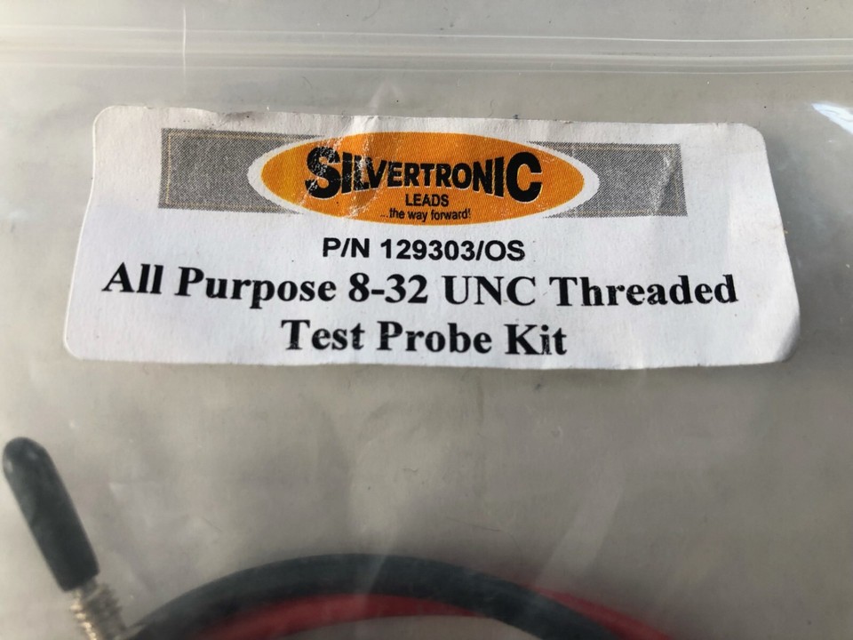 Silvertronic 129303/OS All Purpose 8-32 UNC Threaded Test Probe Kit | eBay