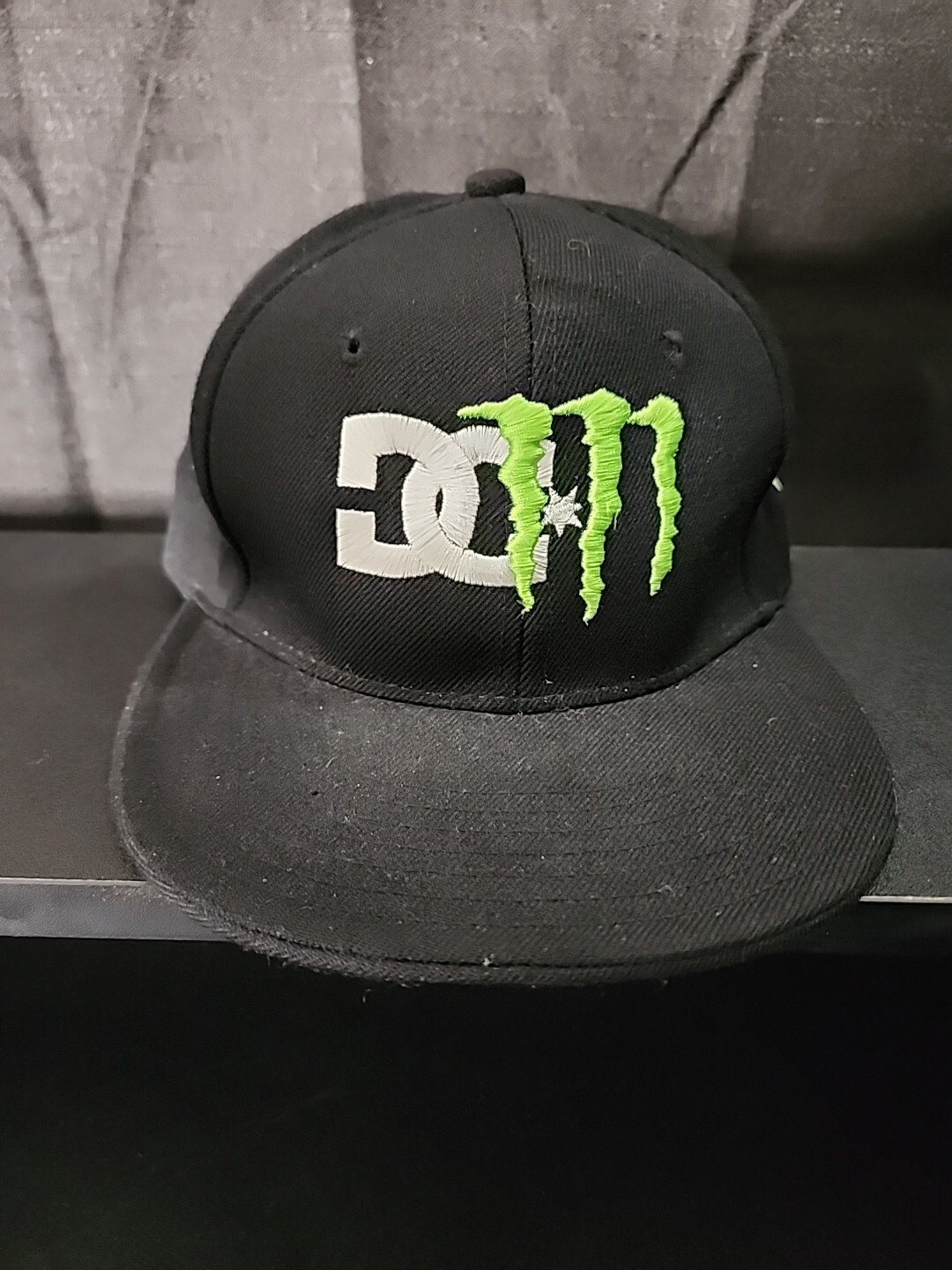 City Hunter DC & MONSTER Energy Drink Black Fitted Ha… - Gem