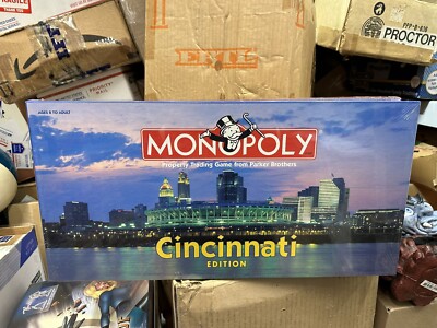 Monopoly Cincinnati edition Board Game Vintage & sealed HTF | eBay