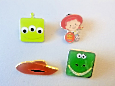 Disney Pins - 4 Pins - 4 different Toy Story Pins - Jessie, Rex, Alien ...