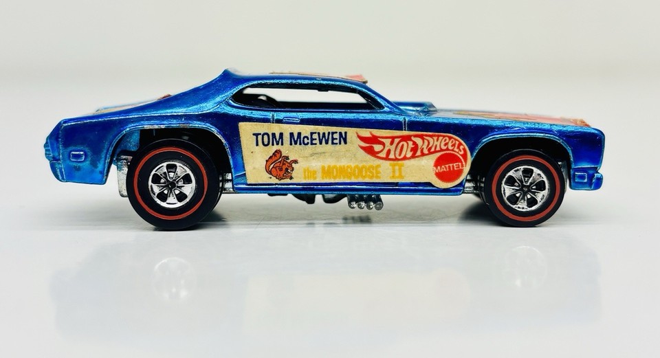 Hot Wheels Redline Mongoose II Funny Car Blue Tom McEwen US | eBay