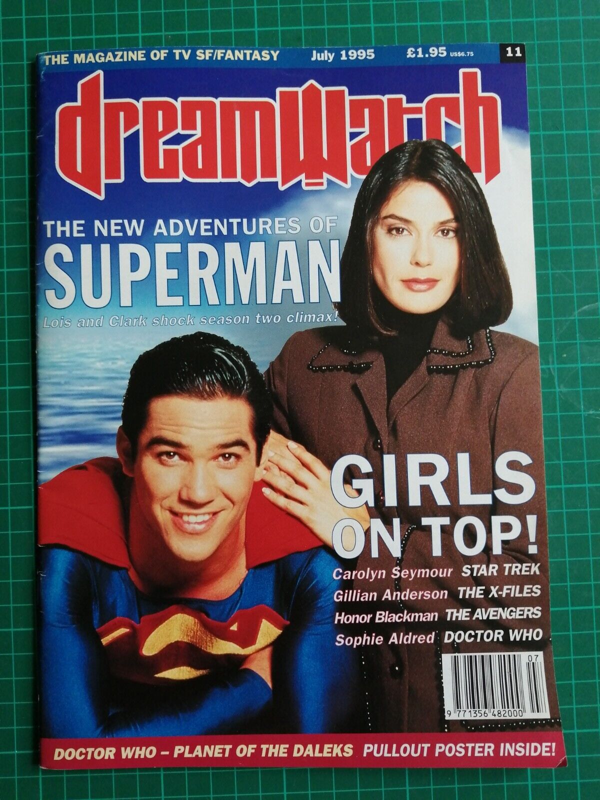 Dreamwatch #11 July 1995 New Adventures of Superman Carolyn Seymour ...