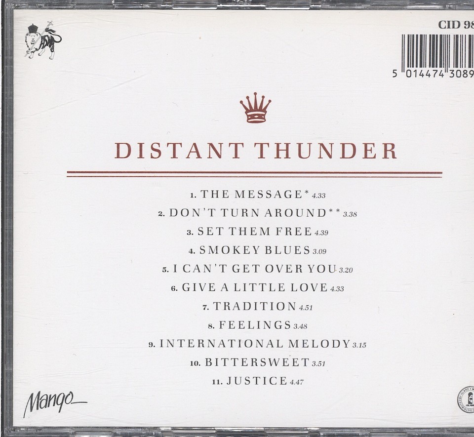Distant thunder ASWAD CD | eBay