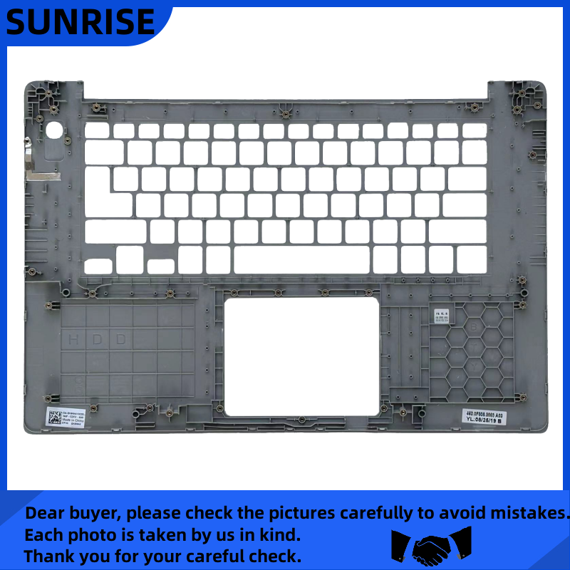 New For Dell Inspiron 5580 5585 5588 Upper Case Palmrest Cover /Bottom ...