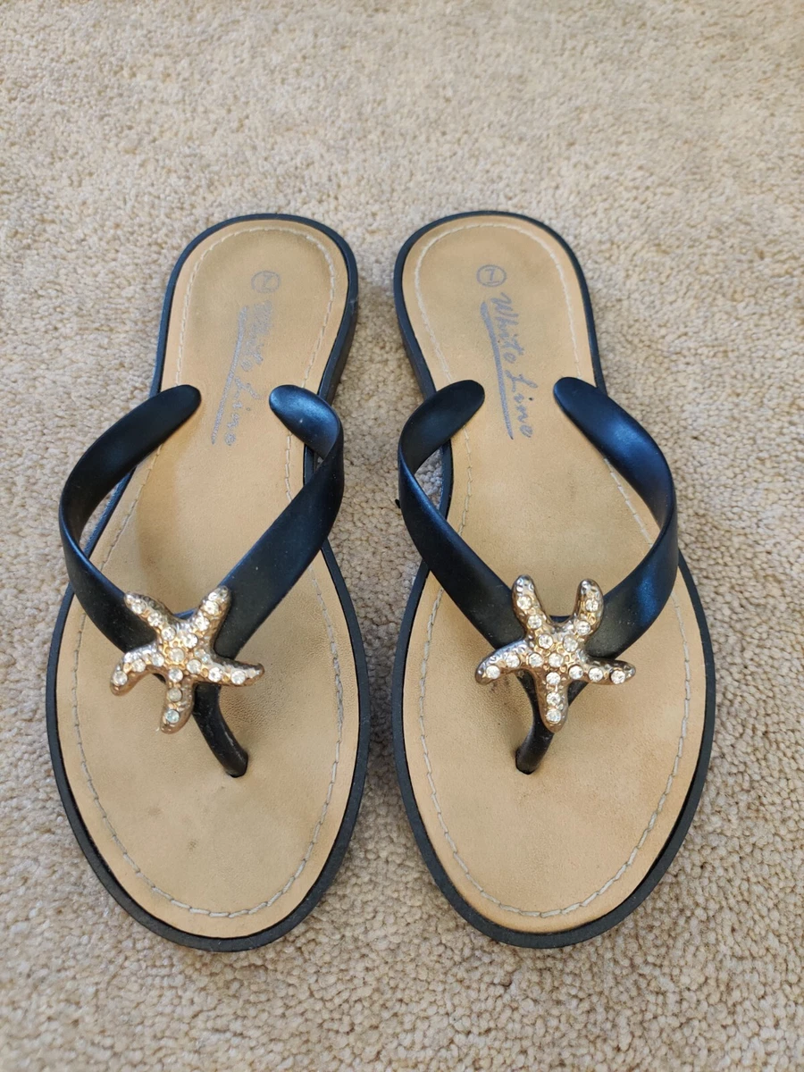 Gold Starfish Sandals