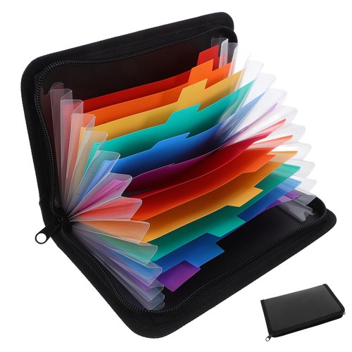 Bill Package Receipt File Organizer Office Portable Expandable Folder ...