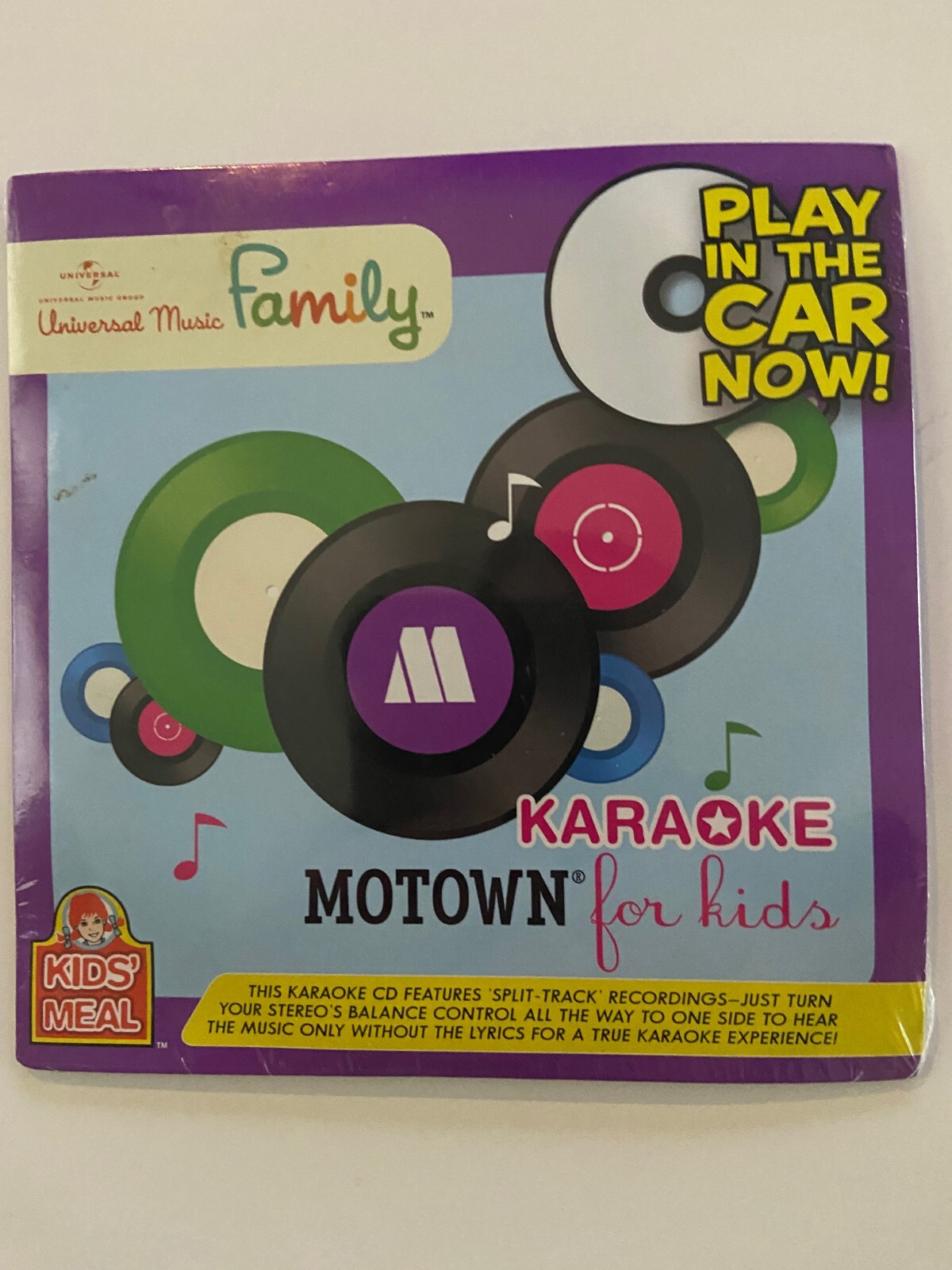 Wendy's Kids Meal Universal Music Motown Karaoke For Kids. BRAND NEW | eBay