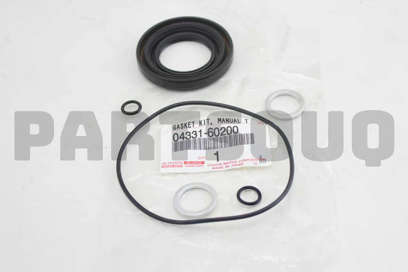 0433160200 Genuine Toyota GASKET KIT, MANUAL TRANSMISSION OVERHAUL ...