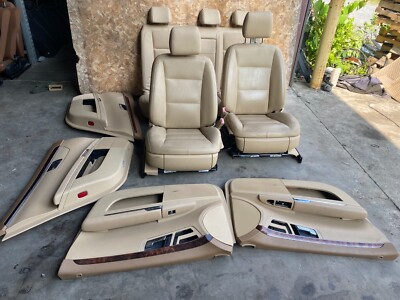 MERCEDES BENZ S400 S550 S600 W221 10-13 SET INTERIOR SPORT HEATED SEATS ...
