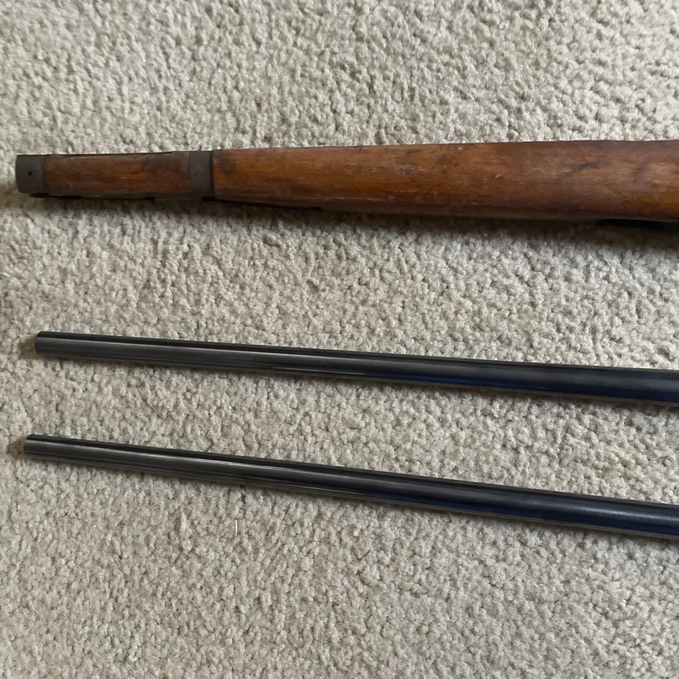 Military Mauser Stock And 2 Nice Blue Unknown Barrels | eBay
