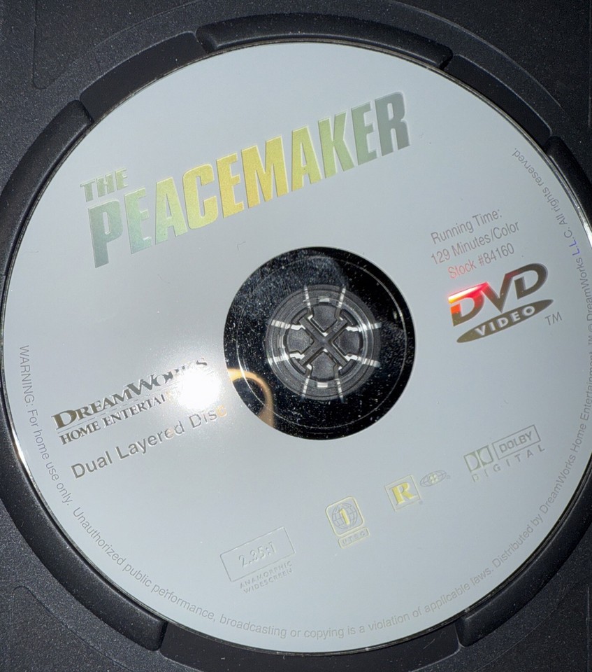 The Peacemaker (DVD, 1997) 667068416022| eBay