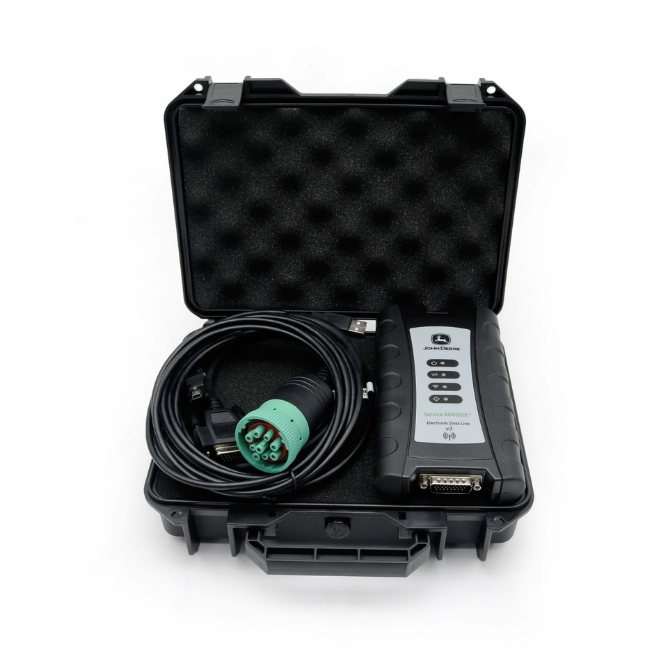John Deere EDL V3 Diagnostic Tool Interface And Cable Kit | V5.3 AG/CF ...
