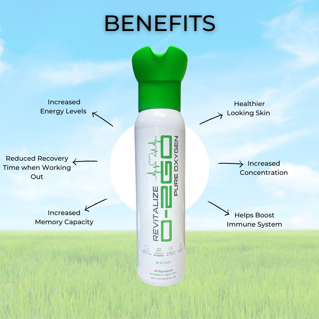 O2GO 18 L 99.5% Pure Oxygen Cannister With Integrated Face Mask O2 | eBay