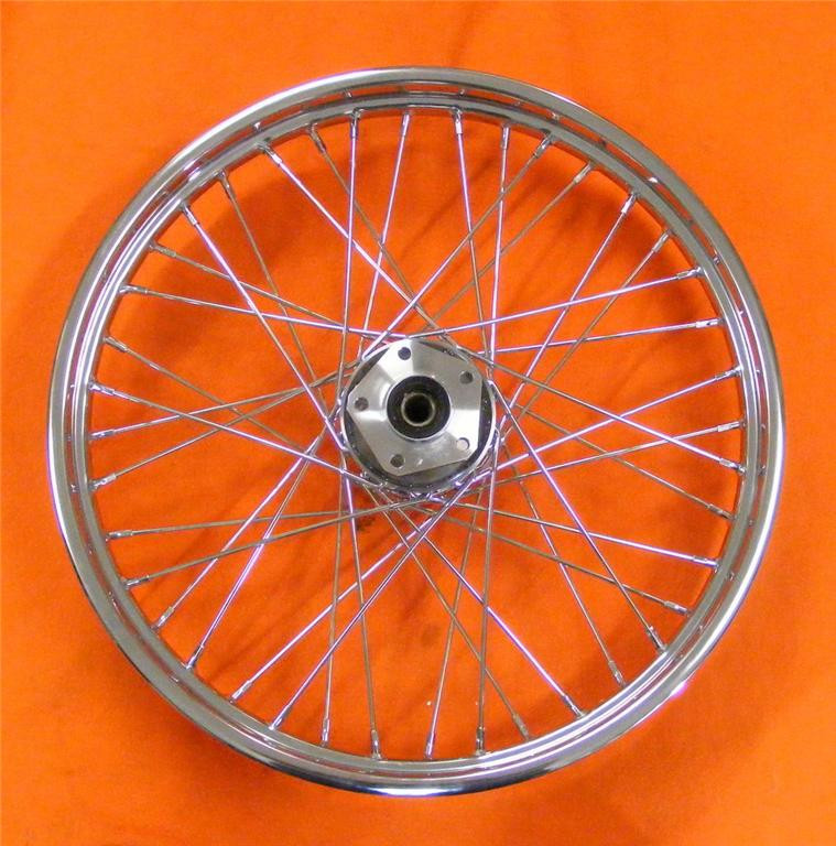 40 SPOKE 21" FRONT WHEEL 21 X 2.15 DUAL DISC HARLEY SHOVELHEAD FXWG ...