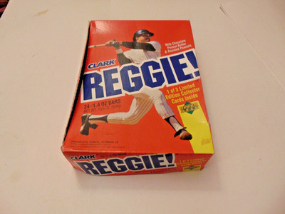 Vintage Reggie Box Chocolate Bar Jackson 2 Wrappers LIMITED EDITION ...