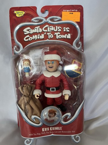Memory Lane Santa Claus is Coming to Town Kris Kringle | eBay