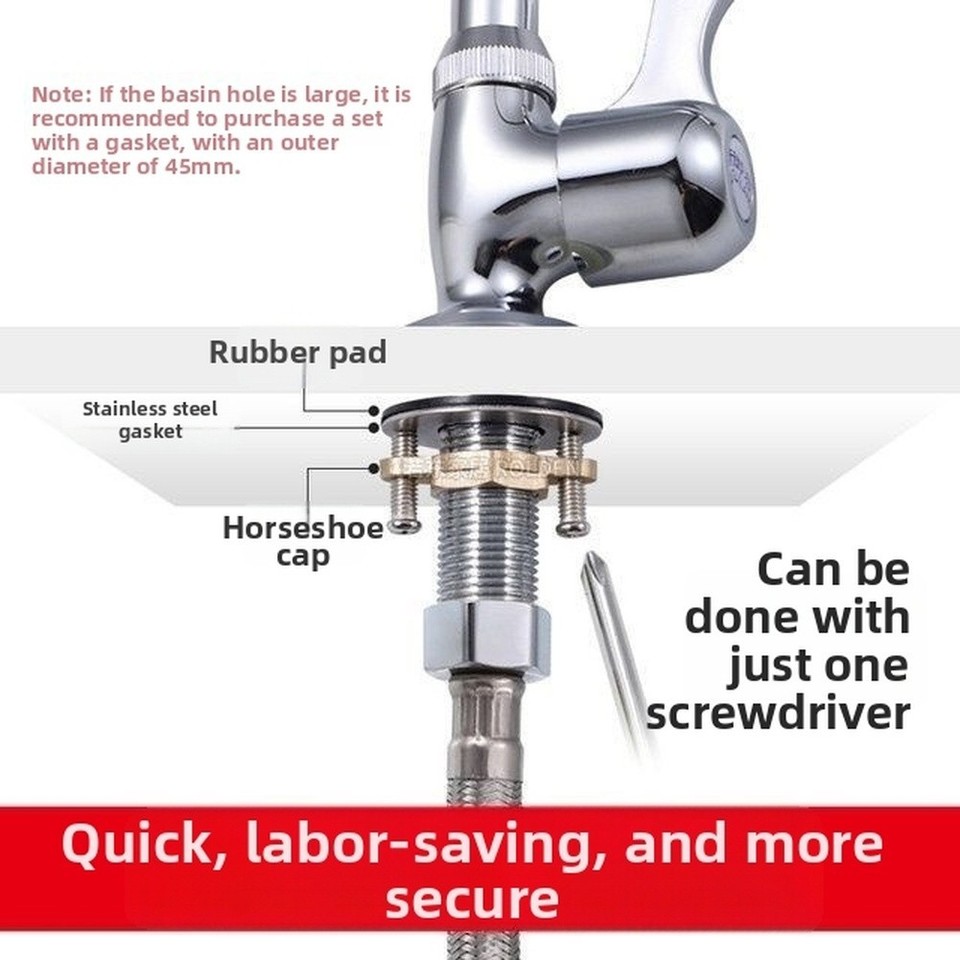 Kitchen Faucet Nut Faucet Fixing Nut Standard Compatibility Sink ...