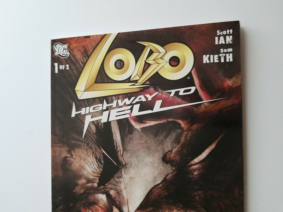 Lobo: Highway to hell #1 VF/NM tpb 2010 sam keith scott ian horror DC | eBay