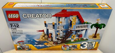 LEGO 7346 CREATOR: Seaside House Brand New Factory Sealed Retired 2014 ...
