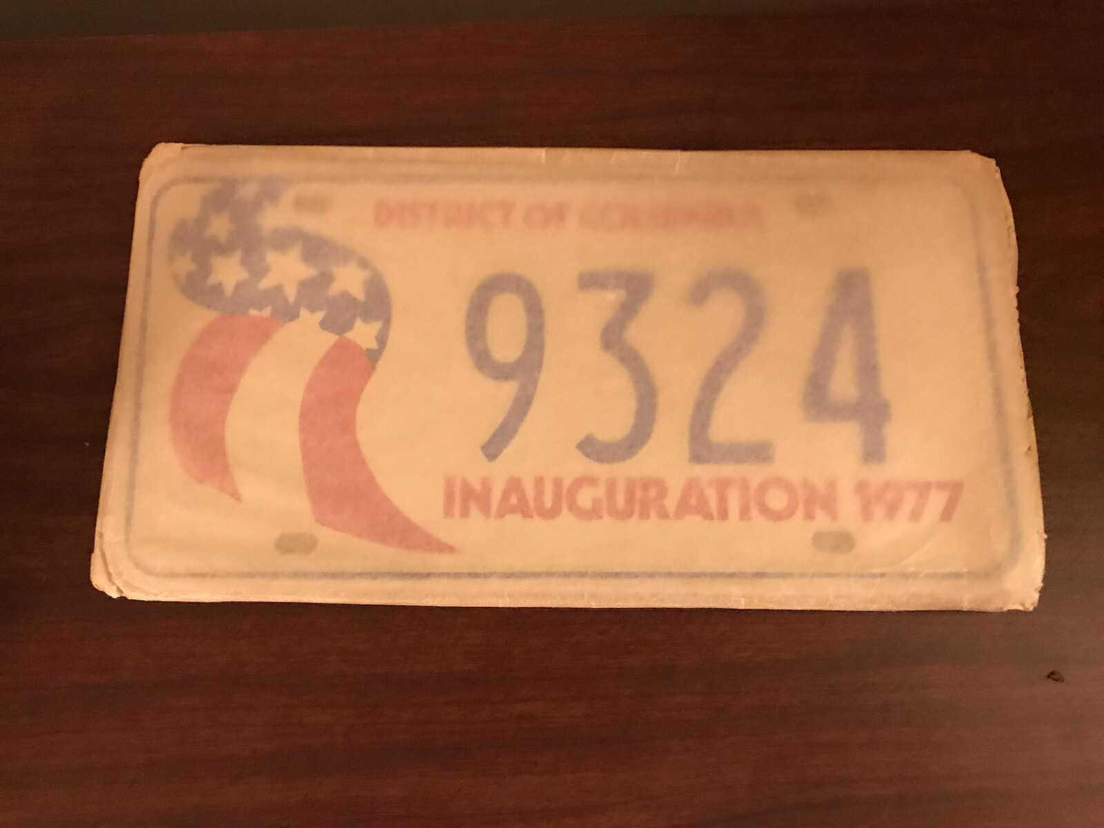 Jimmy Carter (2) 1977 Presidential Inaugural Booster License Plates | eBay