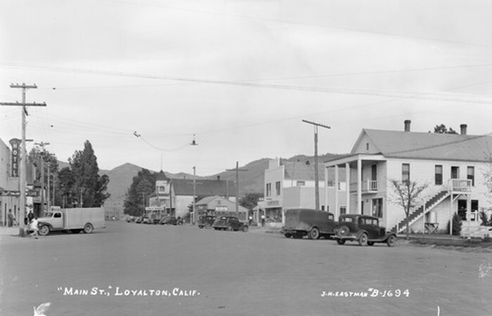 Main St., Loyalton, California 1950s view OLD PHOTO | eBay