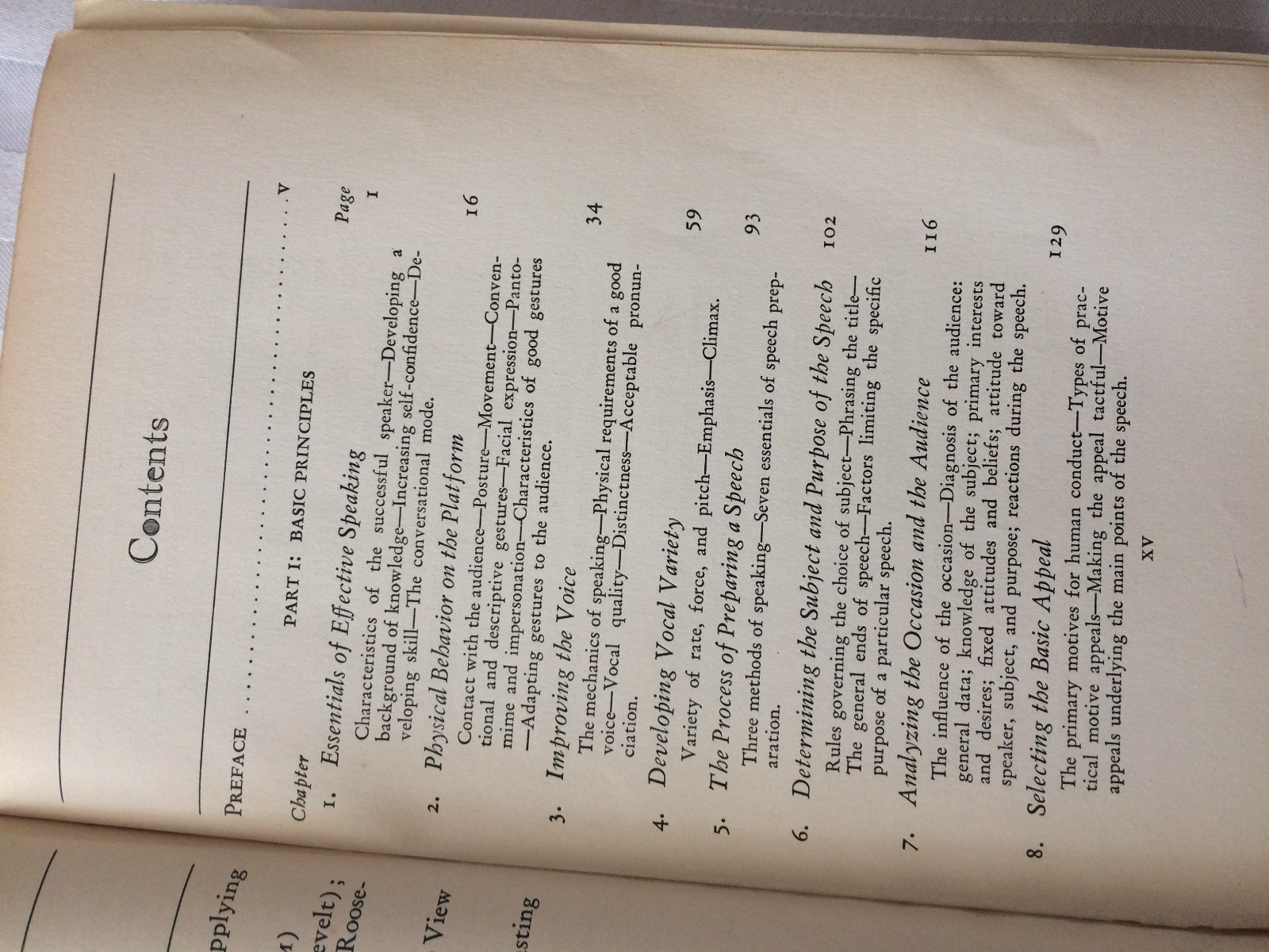 Principles & Types of Speech, Revised, Alan H. Monroe, Hardcover, 1935 ...