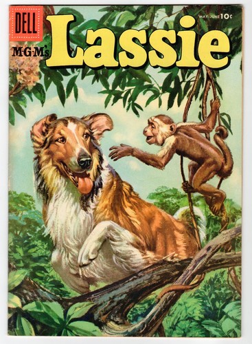 Dell - MGM'S LASSIE #28 - FN 1956 Vintage Comic | eBay